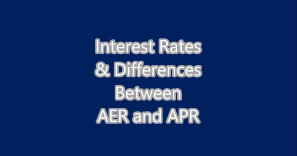 The Difference Between AER and APR Interest Rate : Videos ...